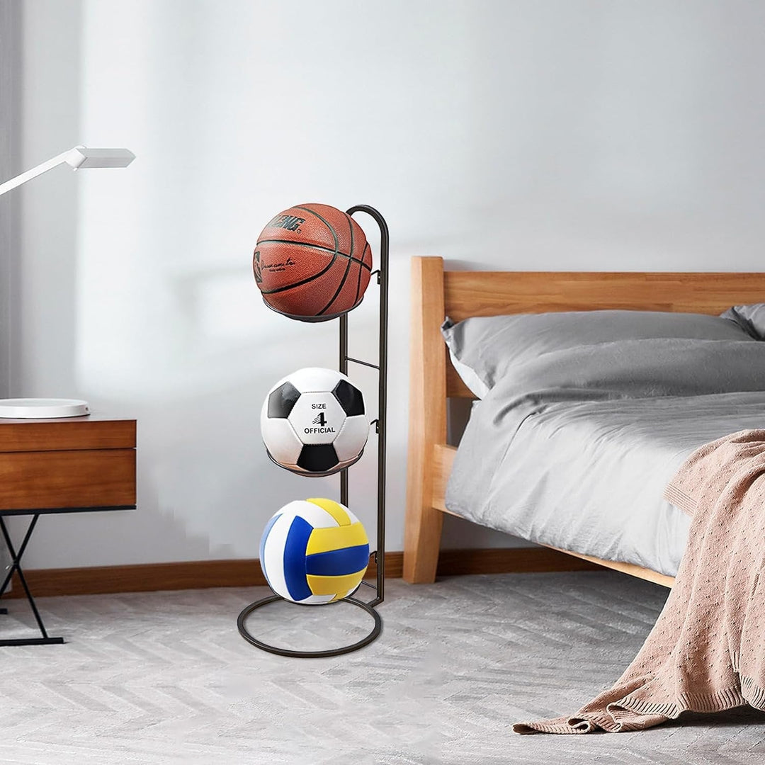 TriSphere – Freistehender dreischichtiger Ballhalter